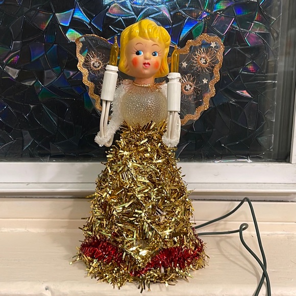 Holiday | Vintage Angel Tree Topper | Poshmark